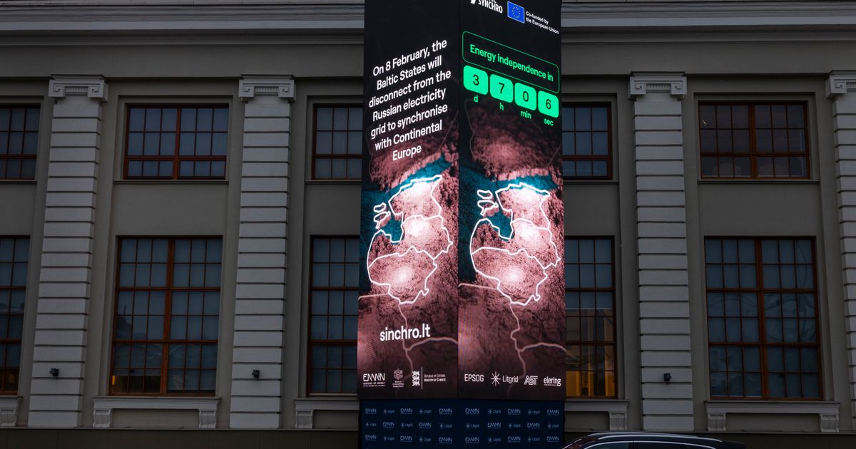 Baltic nations count final hours to ending electricity ties to Russia ...