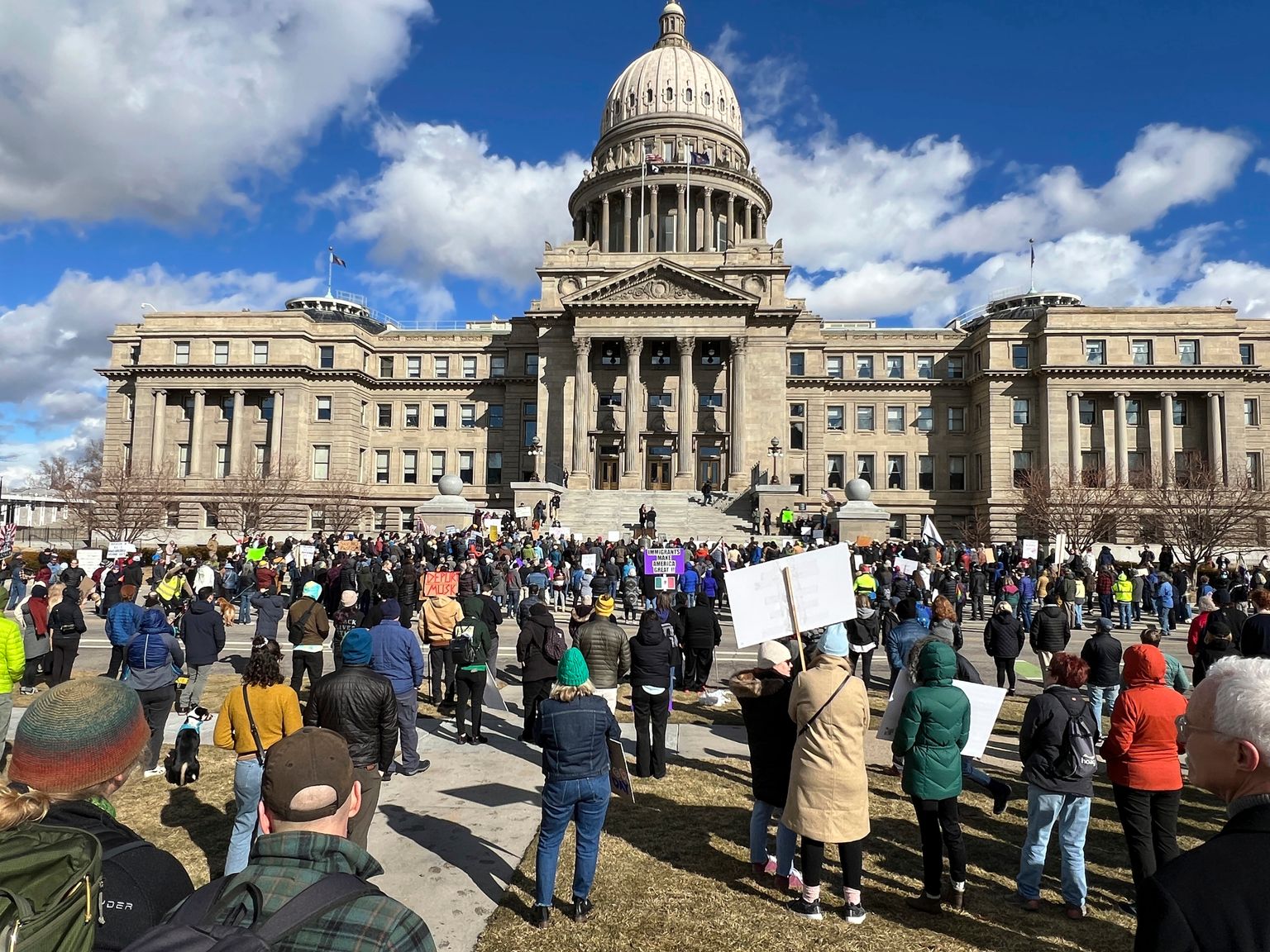Washington 50501 protest draws crowd of over 1,500 at Capitol | The ...