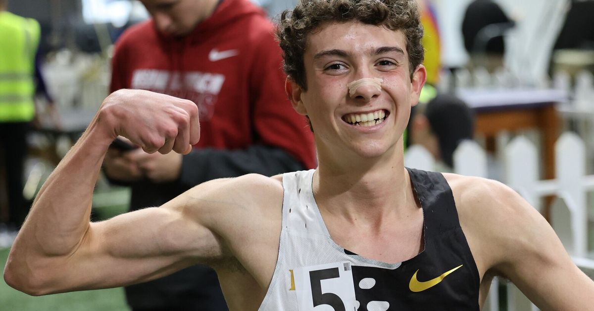 How future Husky Owen Powell became first WA high schooler to run mile ...