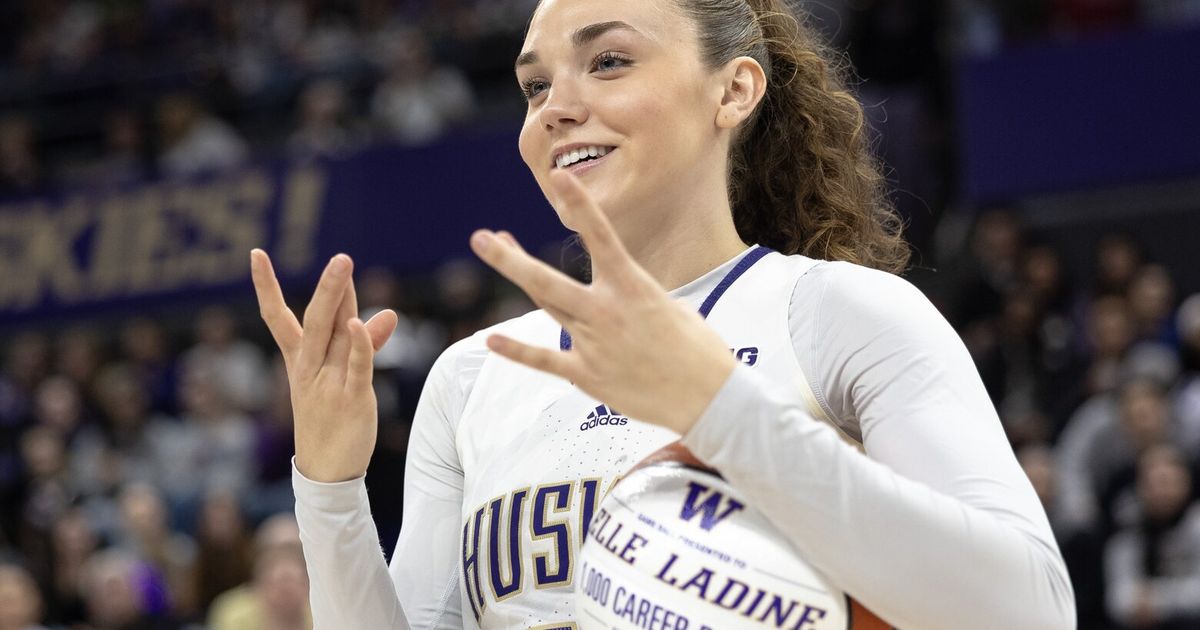 Washington Huskies’ Elle Ladine earns All-Big Ten honor | The Seattle Times