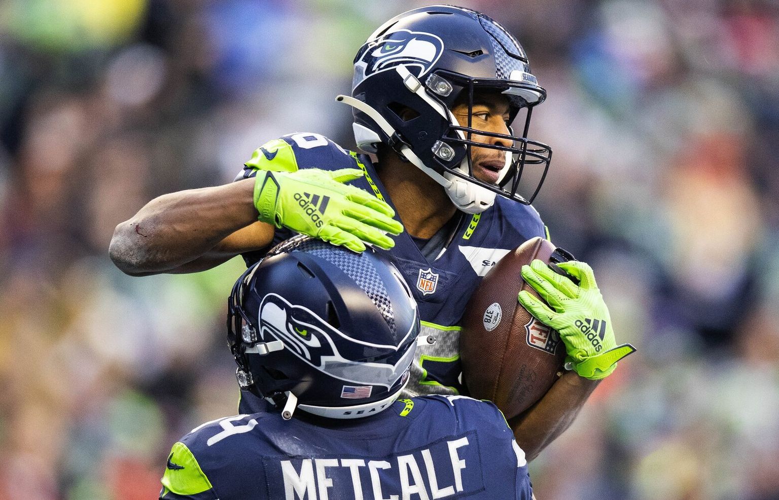 Seahawks receiver DK Metcalf requests trade, source confirms | The ...