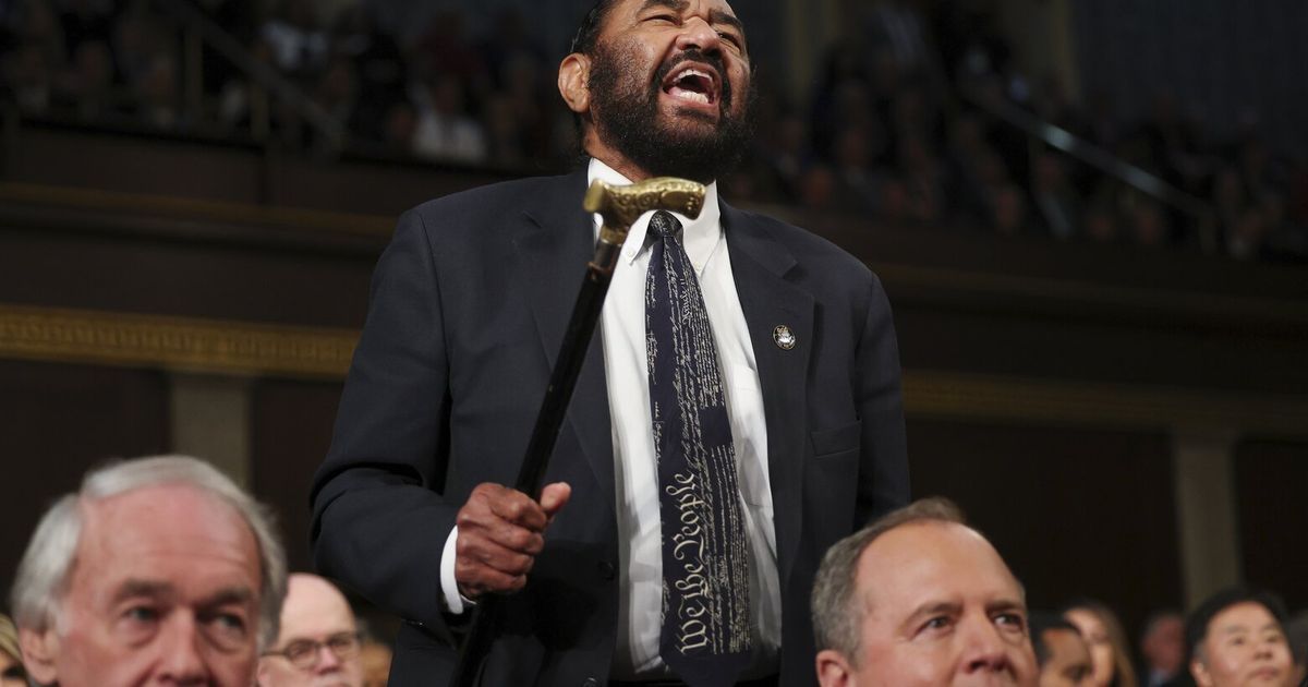 The House censures Democratic Rep. Al Green for disrupting Trump’s ...