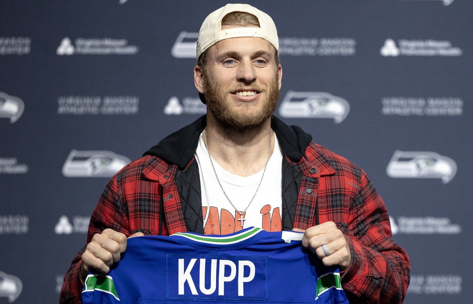Seahawks introduce Cooper Kupp, who scores a perfect 10 | The Seattle Times