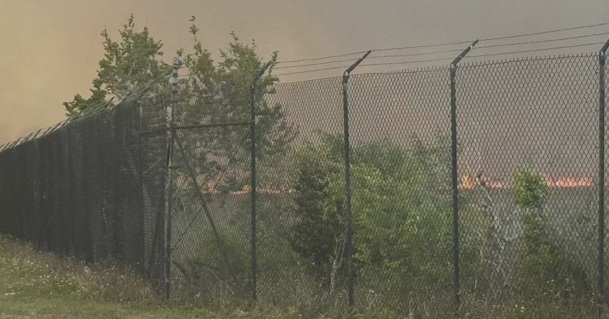 Brush fire, smoky conditions shut down road leading in and out of ...