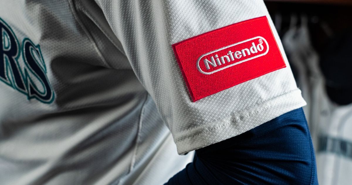 Seattle Mariners partner with Nintendo for team’s first sleeve patch ...