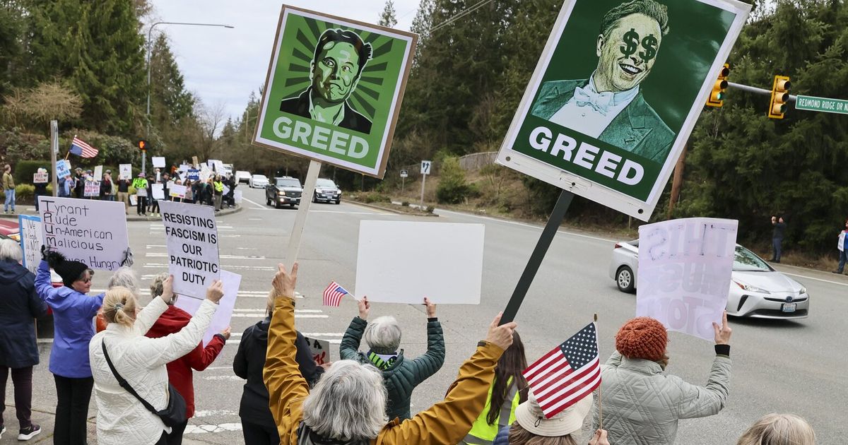 DOGE backlash has arrived at Elon Musk’s Seattle-area SpaceX outpost ...