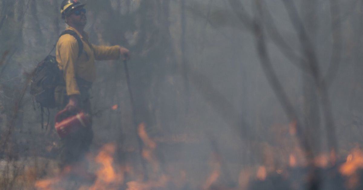 First rain and then fire chase people from their homes in North and ...