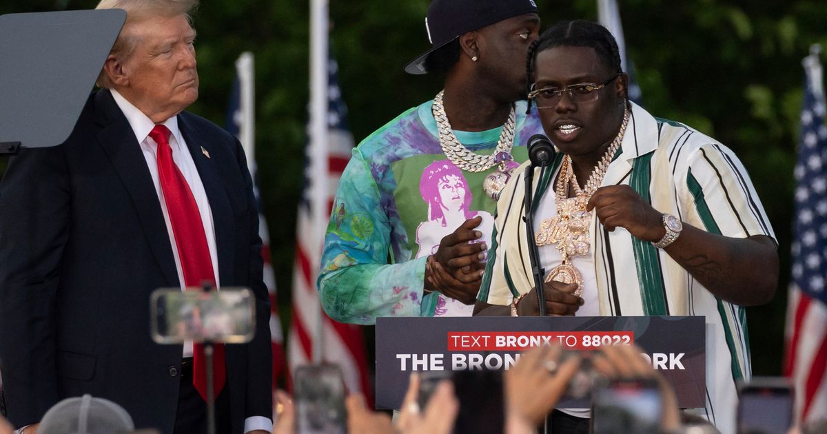 New York rapper who joined Trump in campaign rally pleads guilty to ...