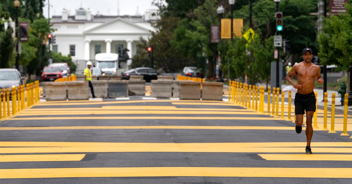 Washington, DC, to remove ‘Black Lives Matter’ painting from street ...