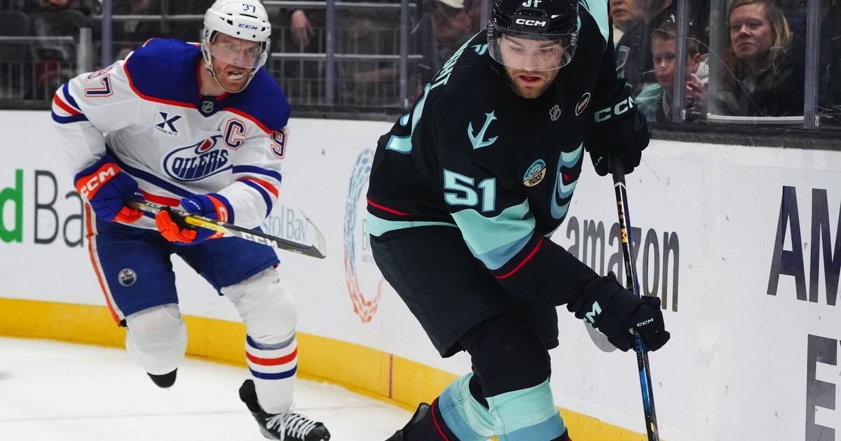 Why the future looks bright for Kraken center Shane Wright | The ...