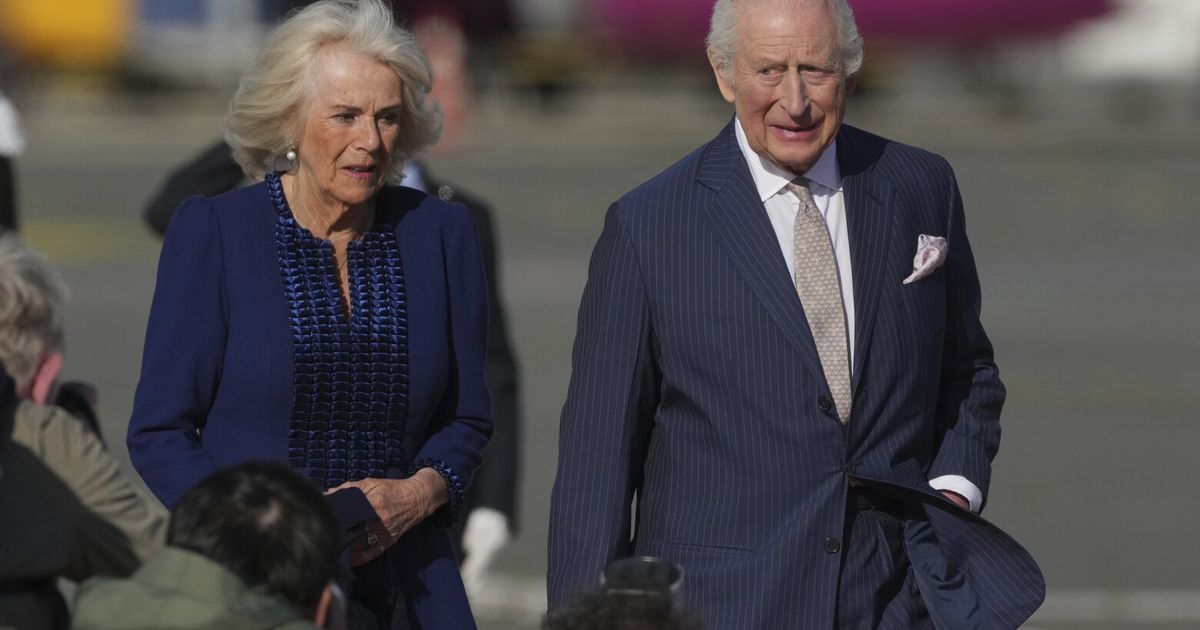 King Charles III arrives in Rome on his first overseas trip since a ...