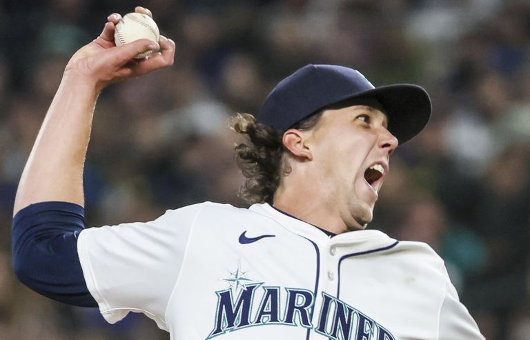 Mariners’ Bryce Miller isn’t worried about soreness, drop in velocity ...