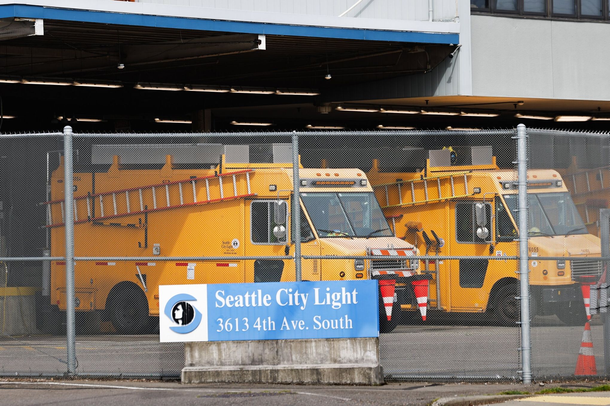 Seattle City Light Trucks