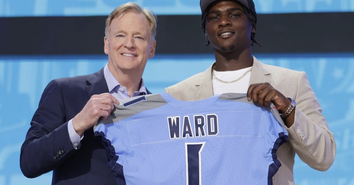Former WSU QB Cam Ward selected by Titans with No. 1 pick in NFL draft ...