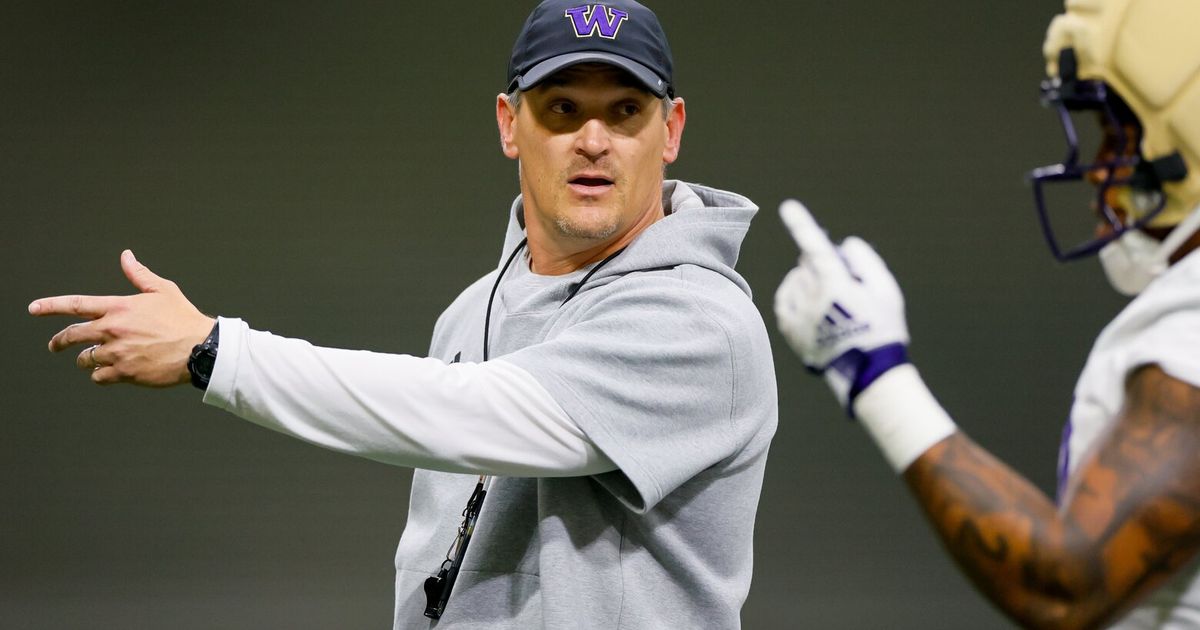 New Huskies linebackers coach Brian Odom’s past connections pay off ...
