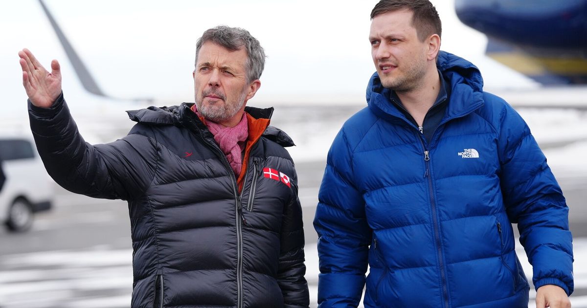 Danish king arrives in Greenland as Trump eyes strategic Arctic island ...