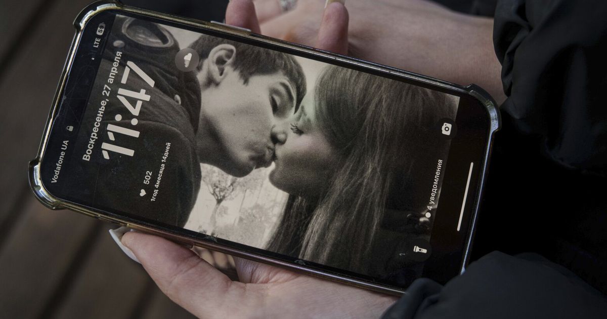 A young couple in Ukraine delighted in first love. Then the war came ...