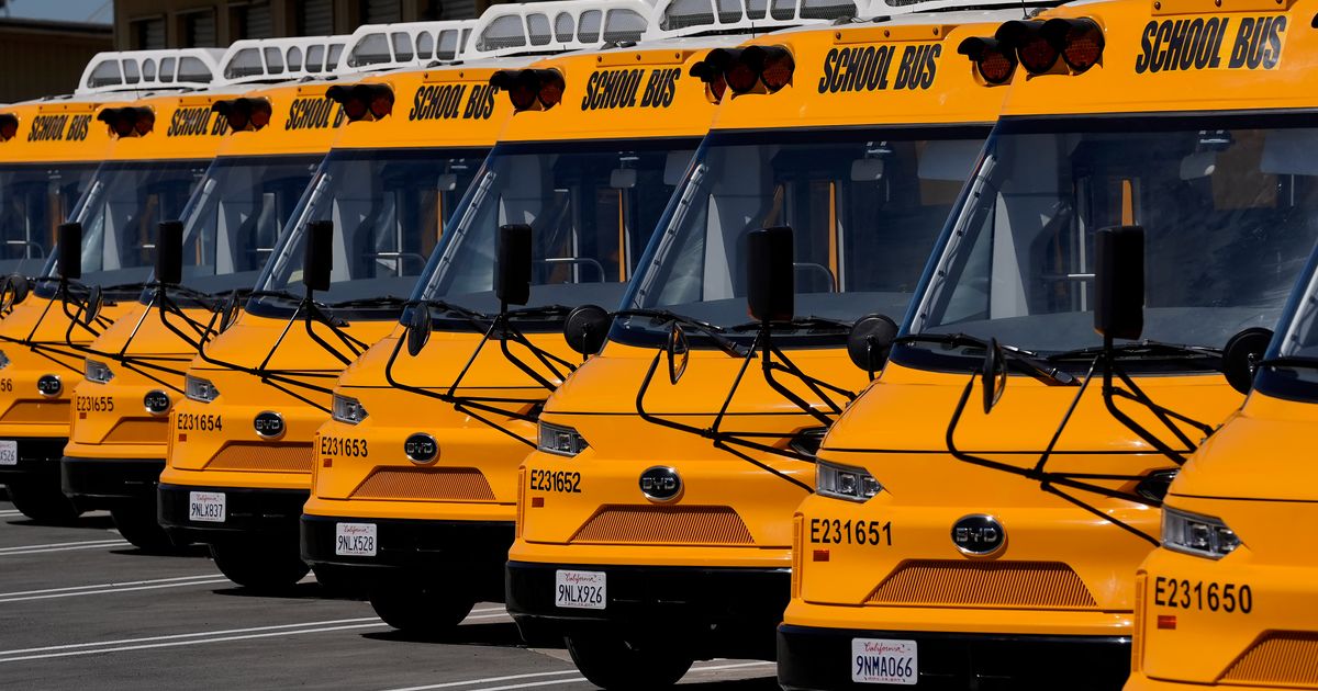 Schools lined up for help getting cleaner school buses. Then came the ...
