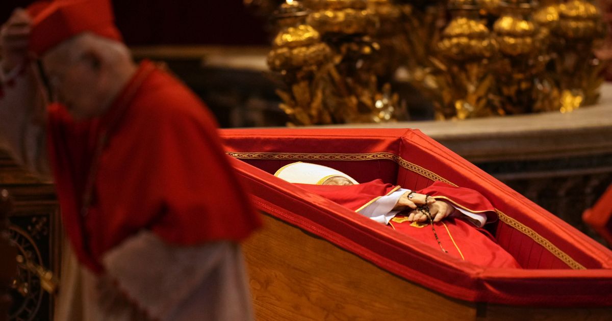 AP PHOTOS: The death of a pope begins a centuries-old ritual to elect ...