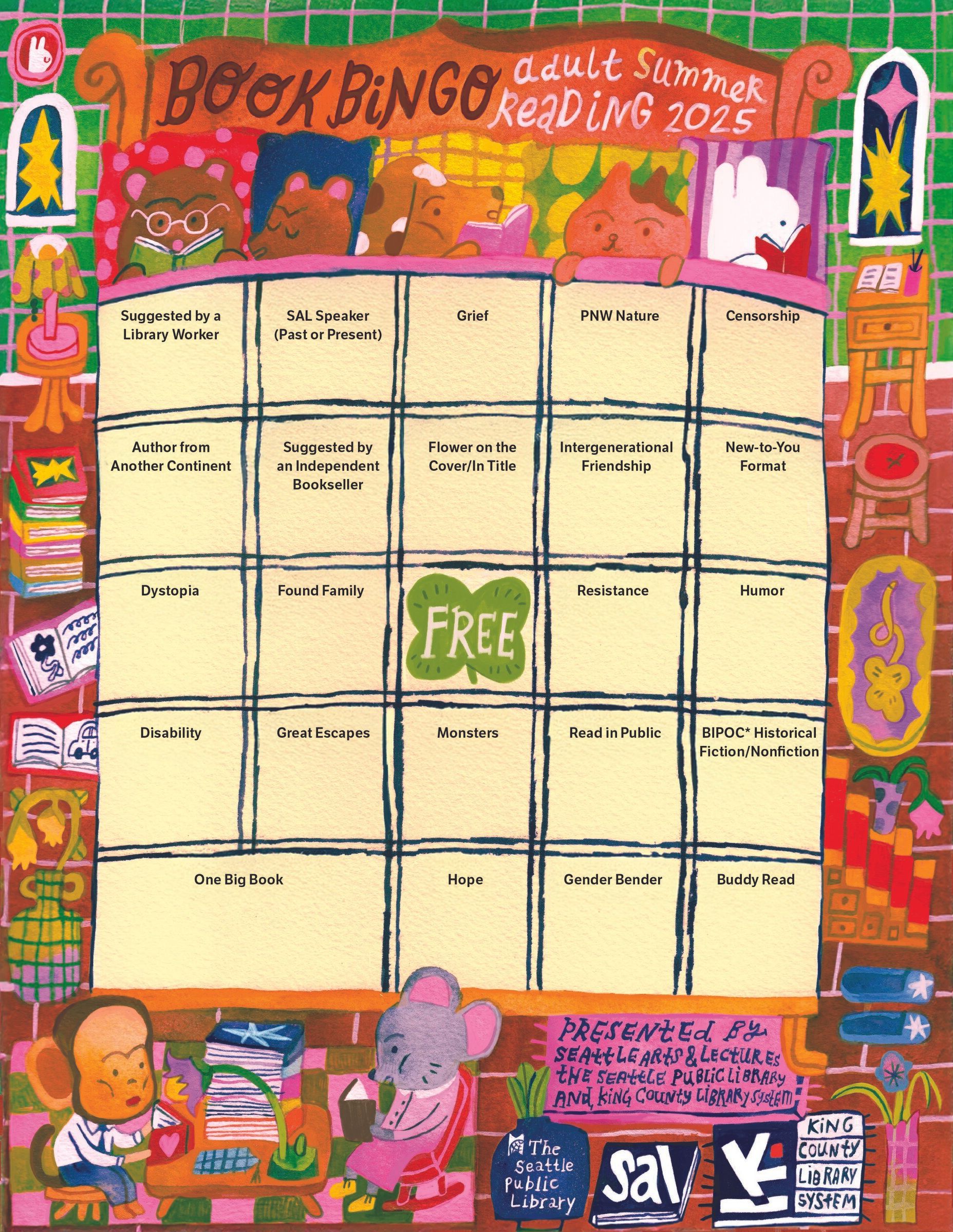 Summer Book Bingo celebrates 10 years | The Seattle Times