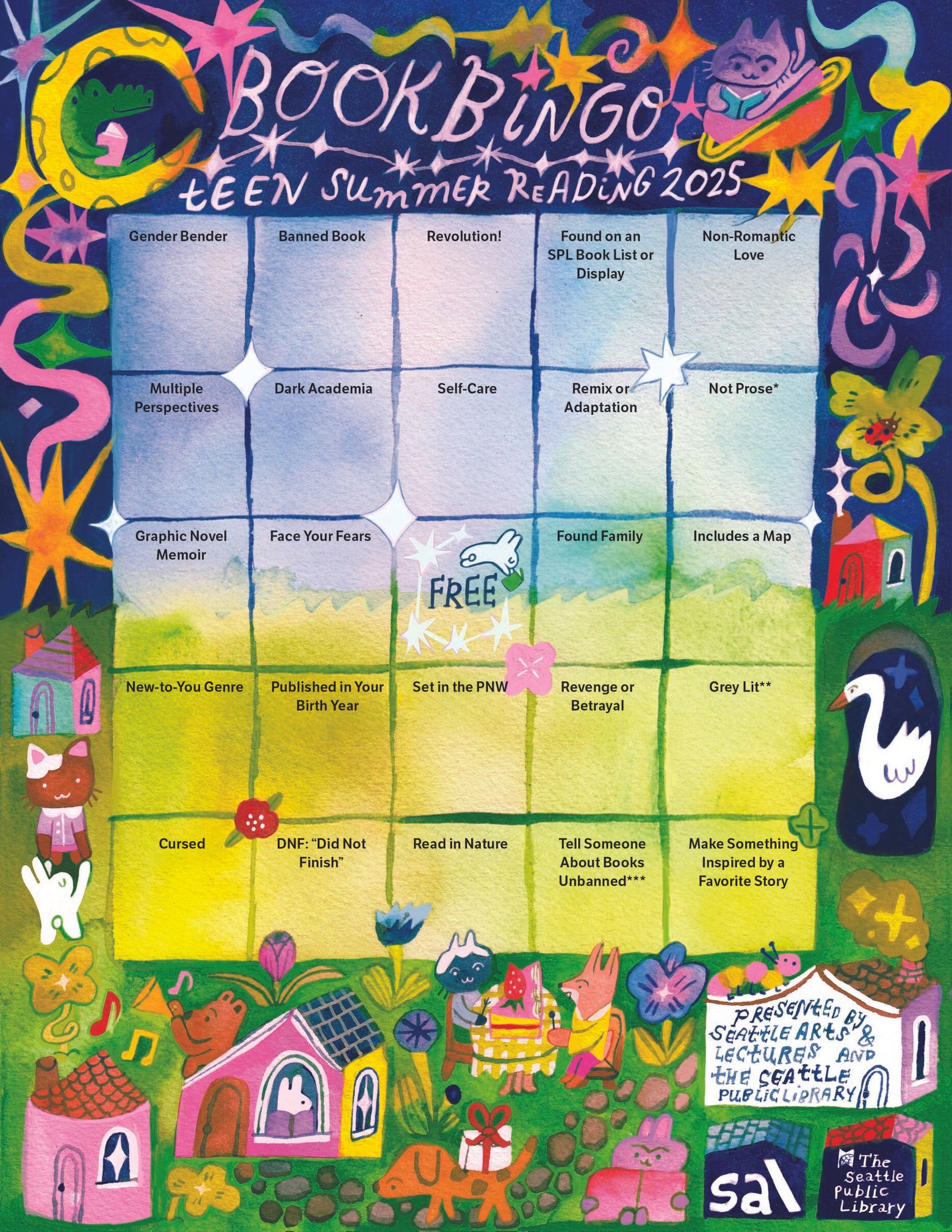Summer Book Bingo celebrates 10 years | The Seattle Times