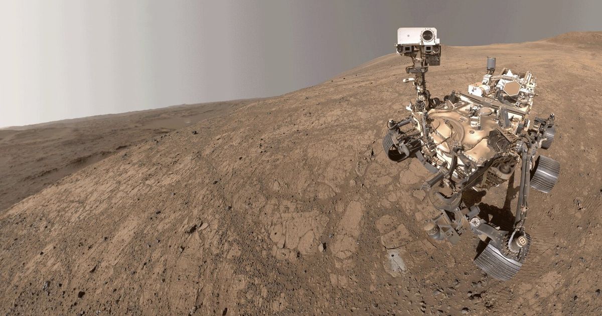 NASA’s Mars Perseverance snaps a selfie as a Martian dust devil blows ...