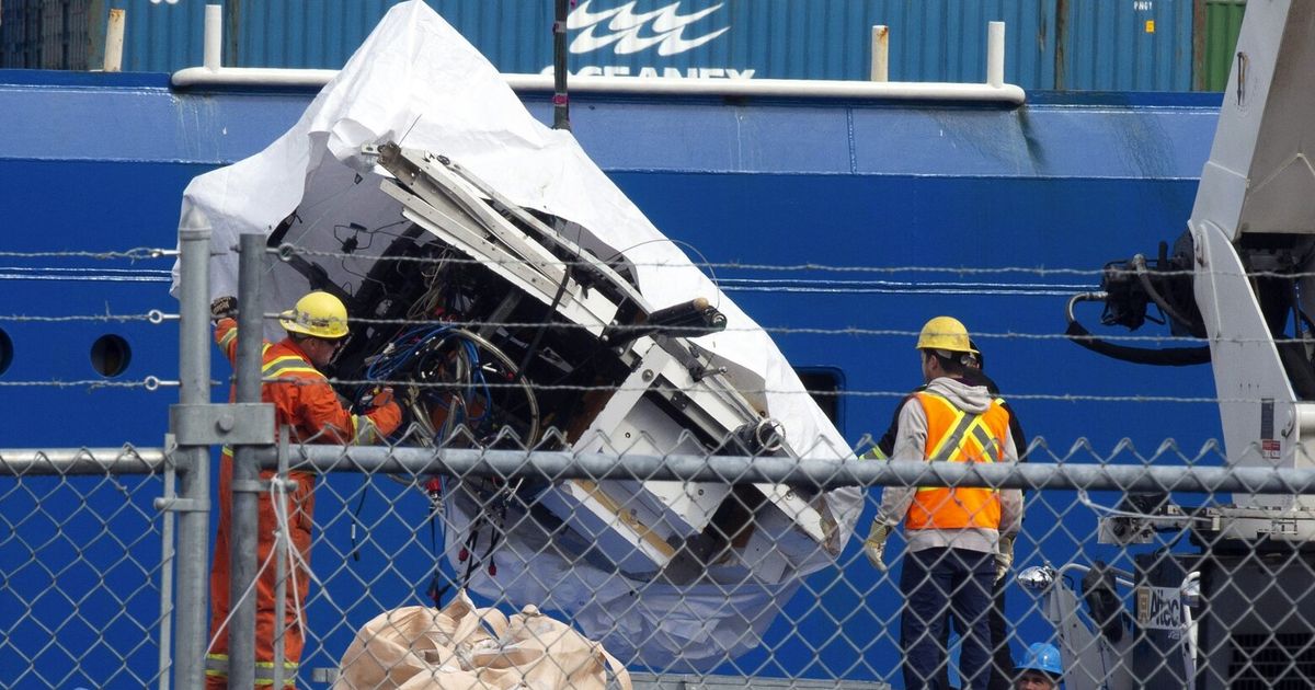 Vessel’s implosion can be heard on new video from expedition to Titanic ...