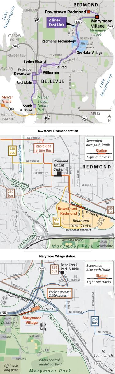 Light rail grand opening in Redmond draws big crowds | The Seattle Times