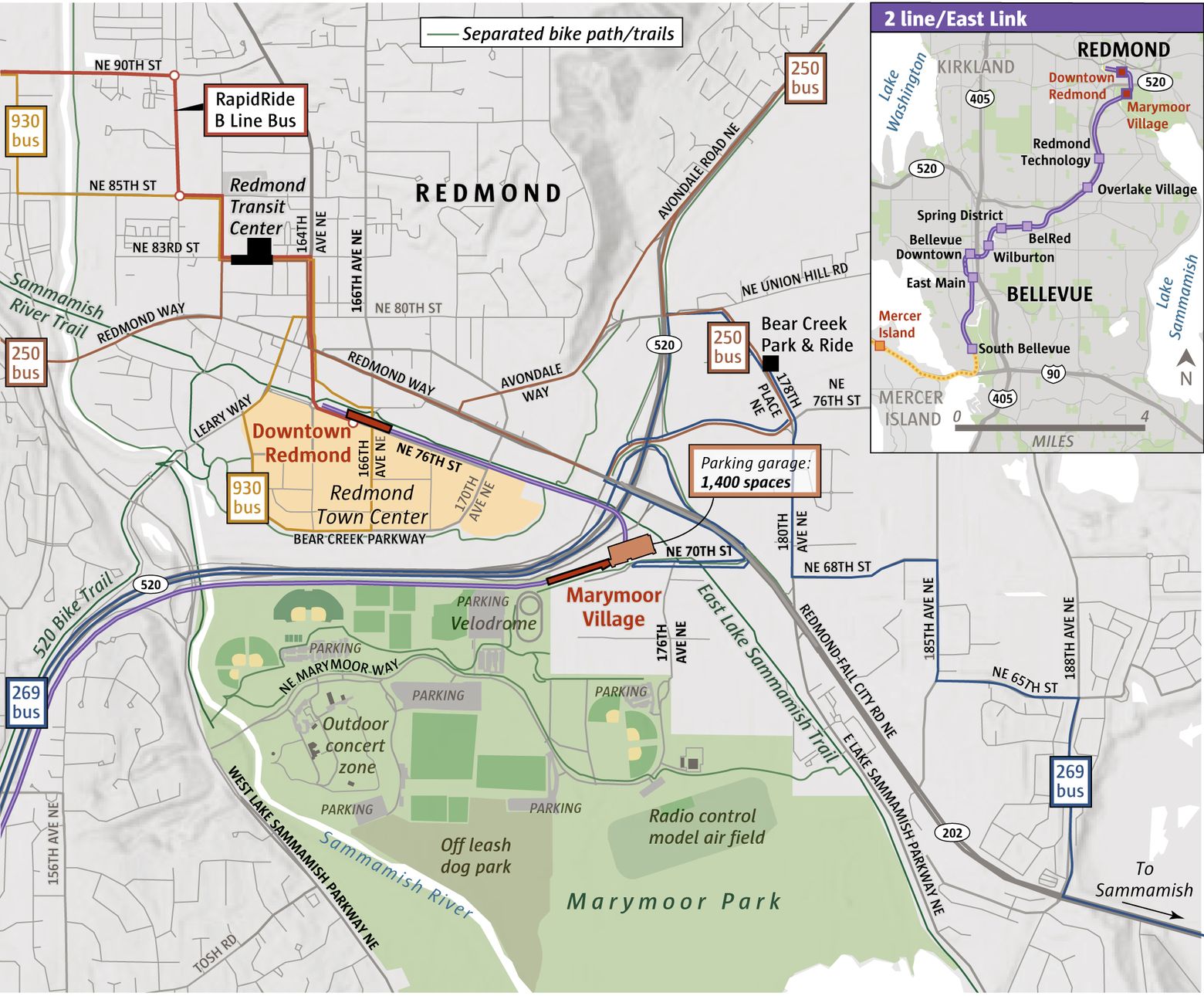 Light rail grand opening in Redmond draws big crowds | The Seattle Times