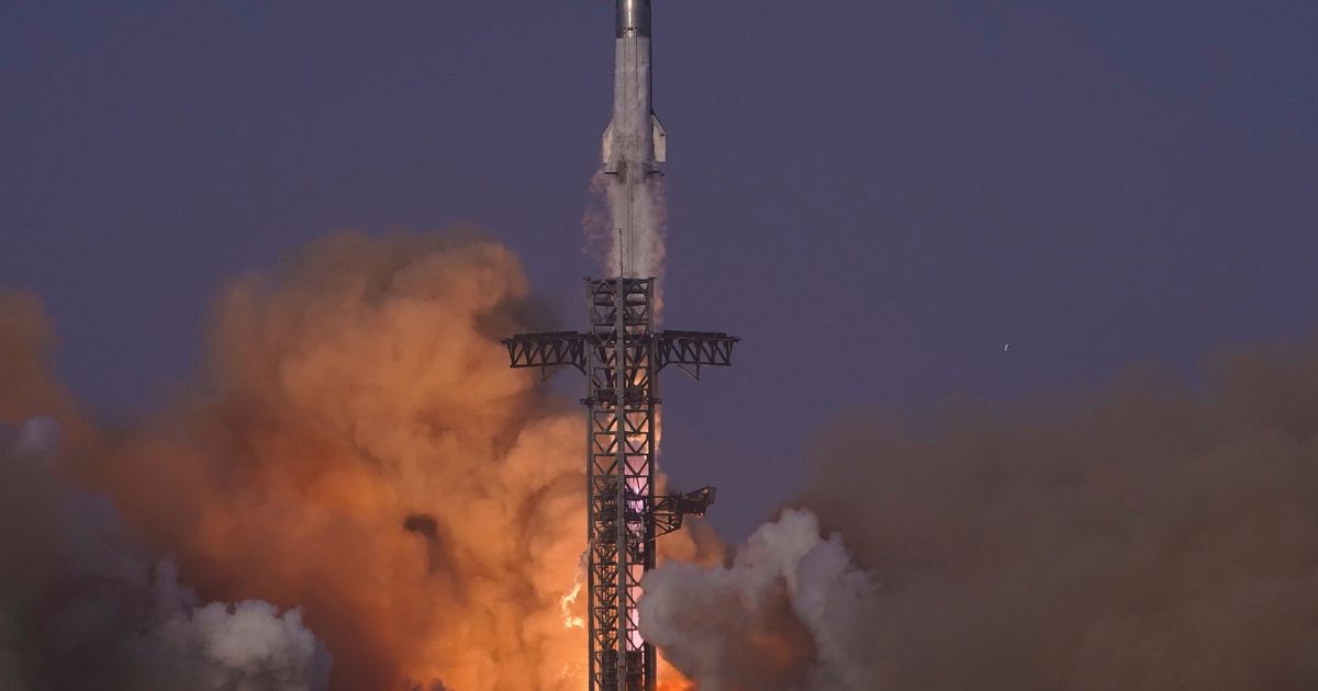 SpaceX launches another Starship rocket after back-to-back explosions ...