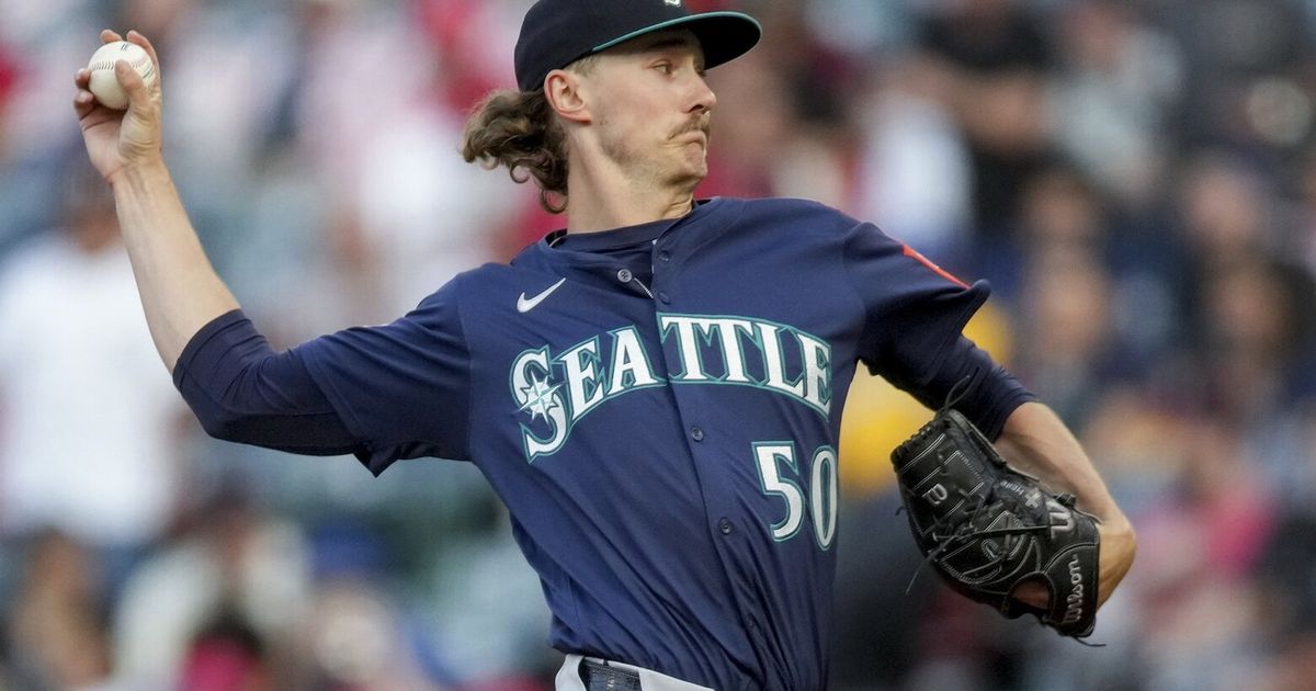 Mariners drop fourth straight as Bryce Miller struggles again | The Seattle Times