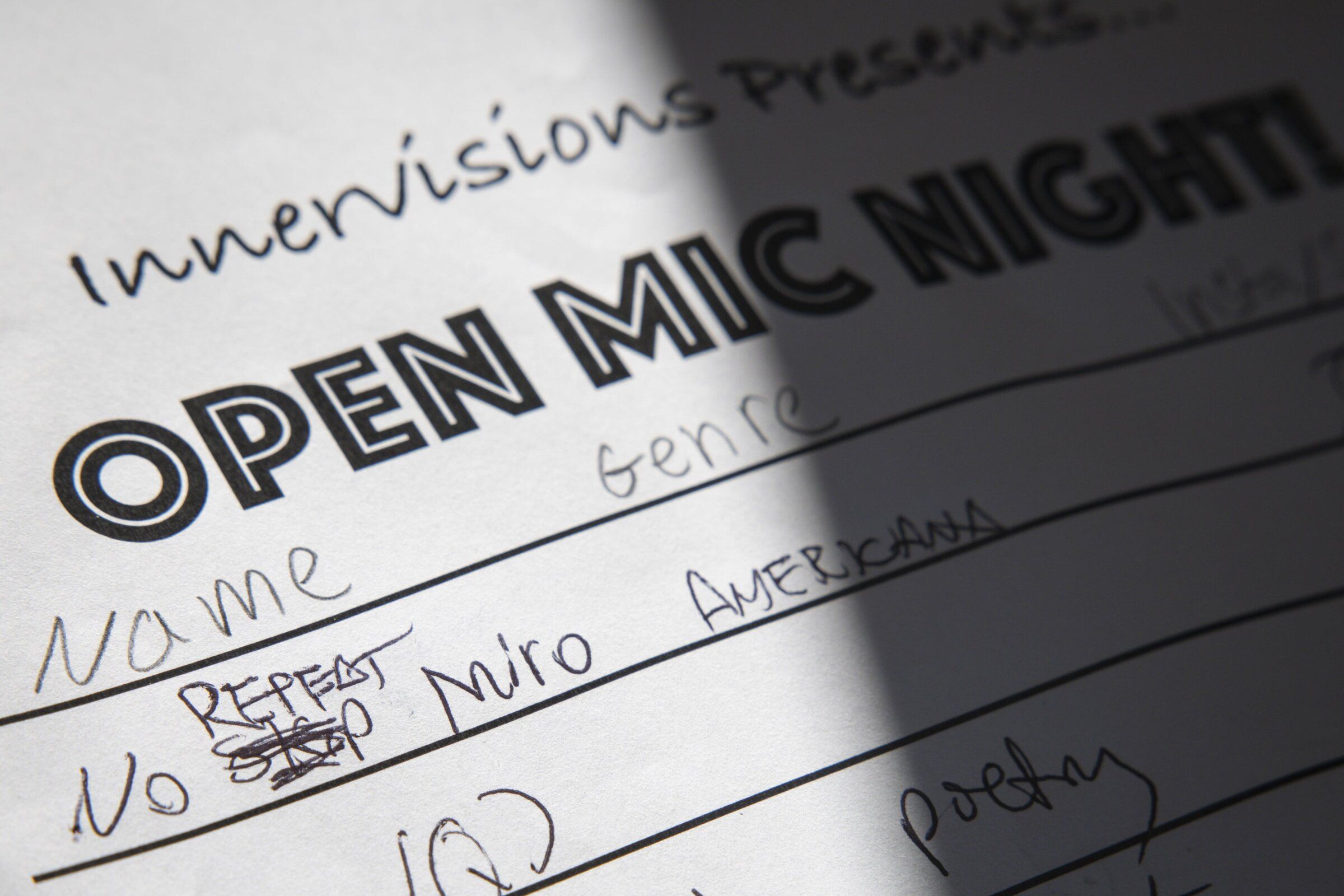 At more than 700 open mics, ‘No Repeat Miro‘ never sang a tune twice ...
