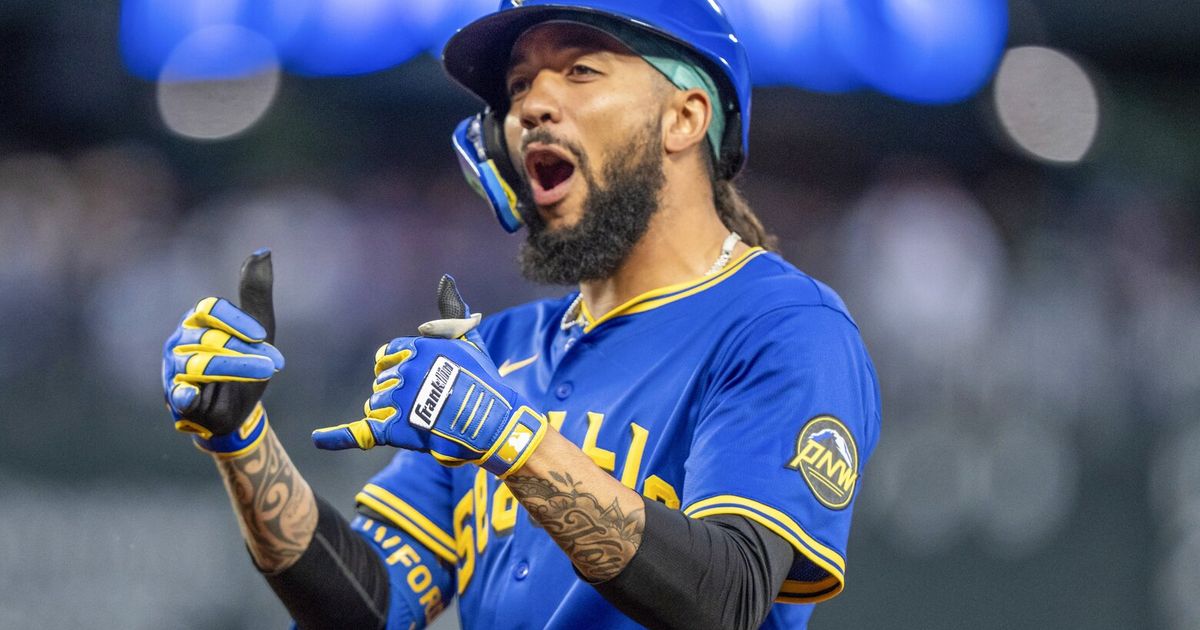 Mariners rally late to beat Cleveland, climb back to .500 | The Seattle ...