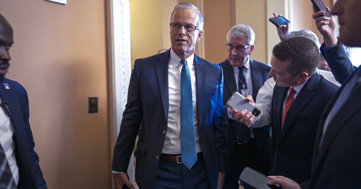 Senate Republicans advance Trump’s tax and spending cuts bill after ...