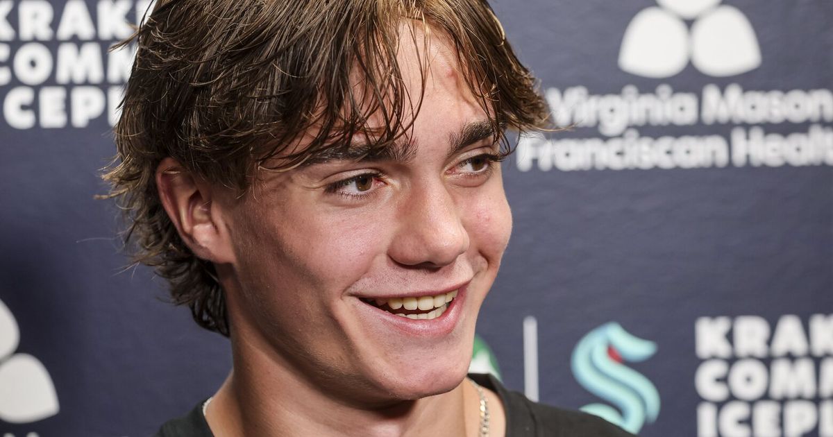 Mom shaped career of Seattle Kraken draft pick Jake O’Brien | Notebook ...