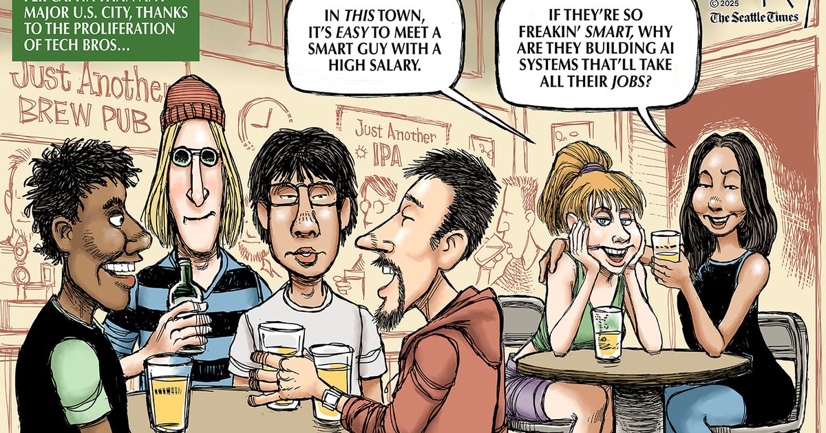 Seattle’s tech bros are on top — for now | The Seattle Times