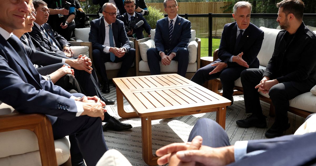 Photos of world leaders in Canada’s Rocky Mountains for the G7 summit ...