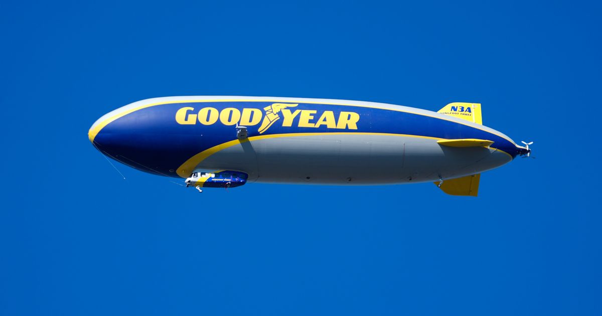 The iconic Goodyear Blimp is 100. To celebrate, a flight over Ohio ...
