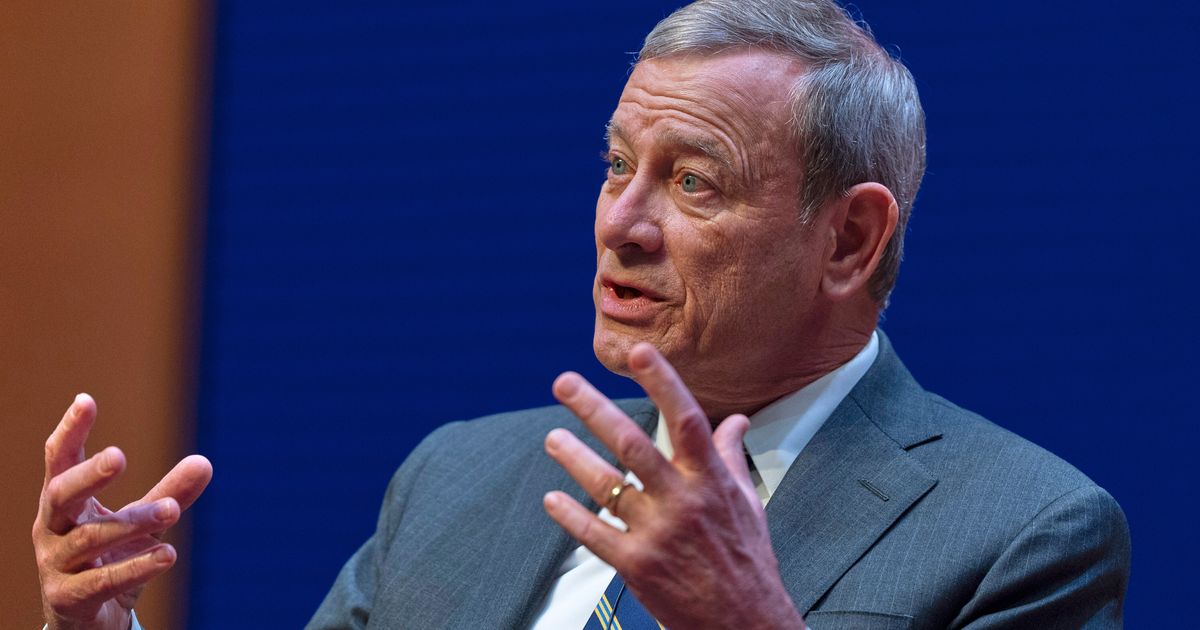 Chief Justice Roberts warns against heated political words about judges ...