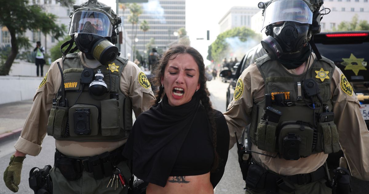 What to know about debate over protesters and ICE agents wearing masks ...