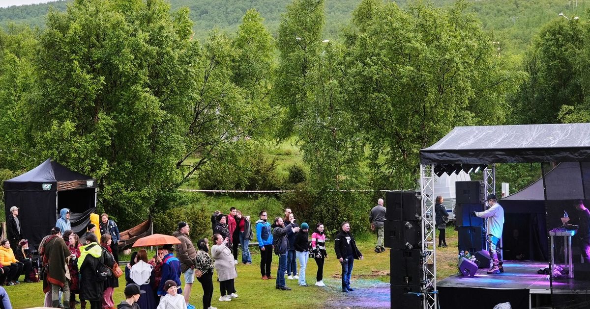 A rap festival near the Arctic Ocean delights crowds under the midnight ...