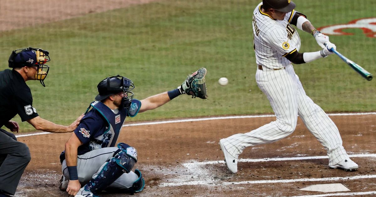 Cal Raleigh successful in first use of robot umpire at All-Star Game ...