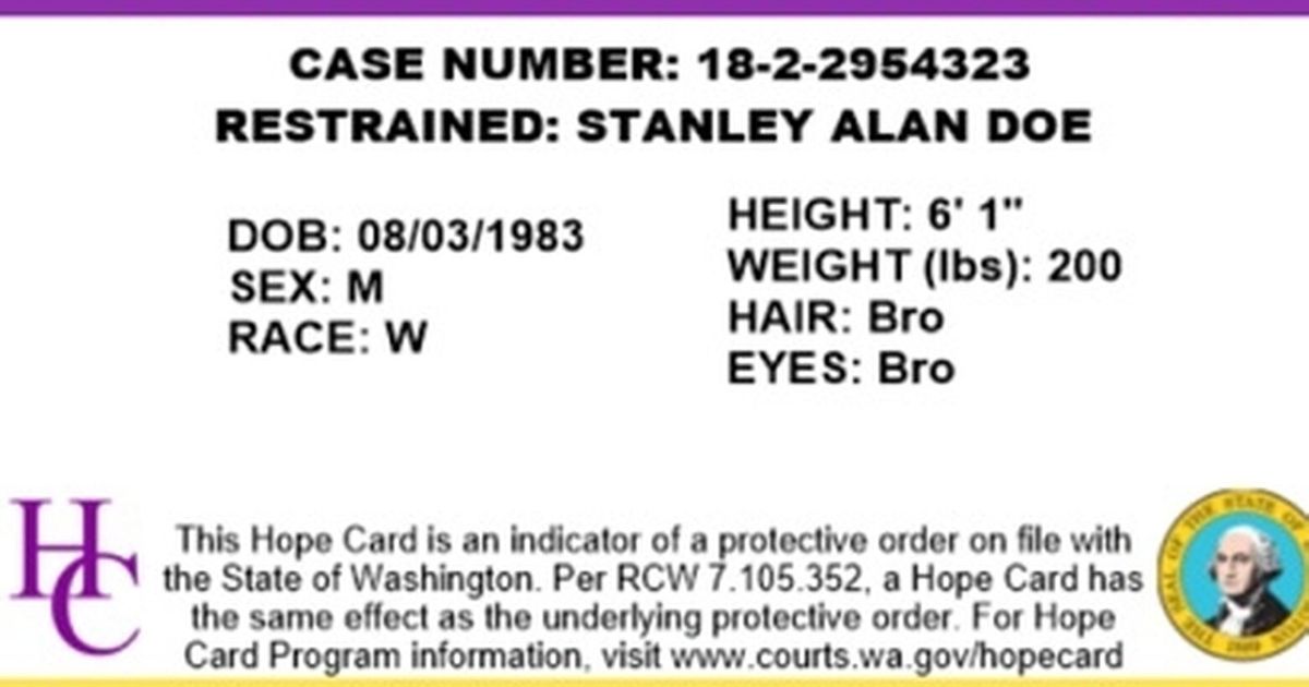 WA hands out 2,000 ‘Hope Cards’ to people with protection orders | The ...