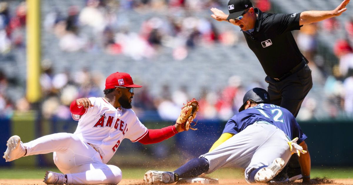 Photos: Mariners at Angels | The Seattle Times