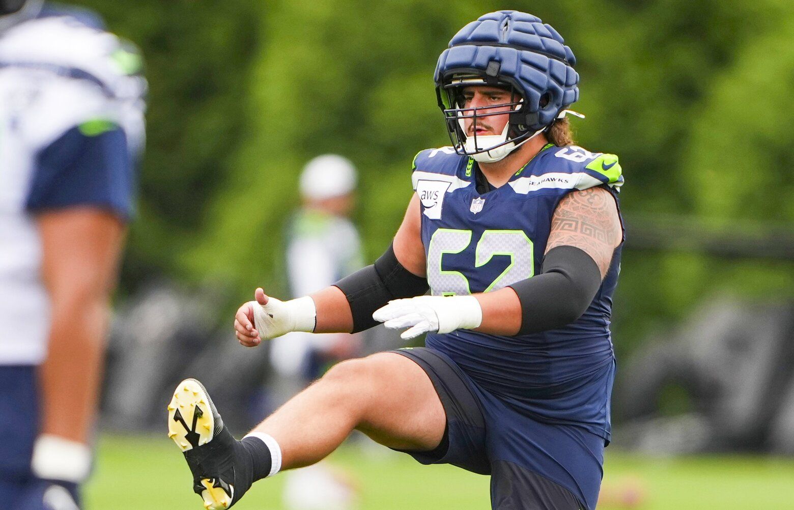 Seahawks get back to work without coach Mike Macdonald | Notebook | The ...