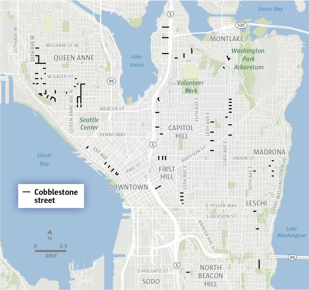 Seattle’s oldest streets are hiding in plain sight | The Seattle Times