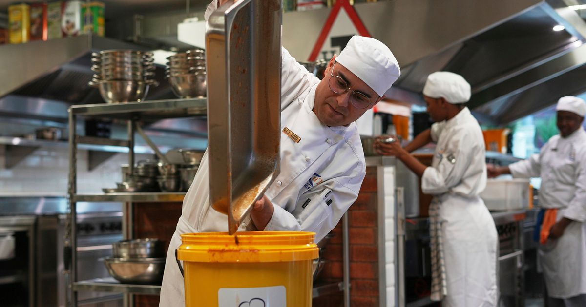 South African cooks join forces to make 67,000 liters of soup to fight ...