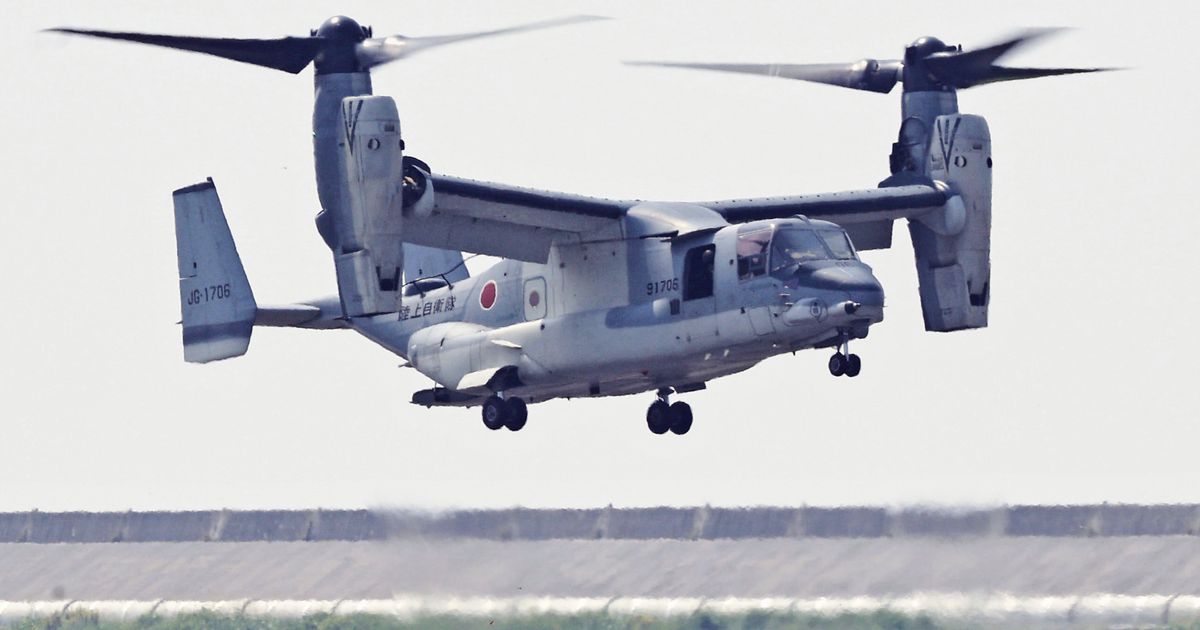 Japan starts deploying Osprey fleet at a new base with an eye on China ...