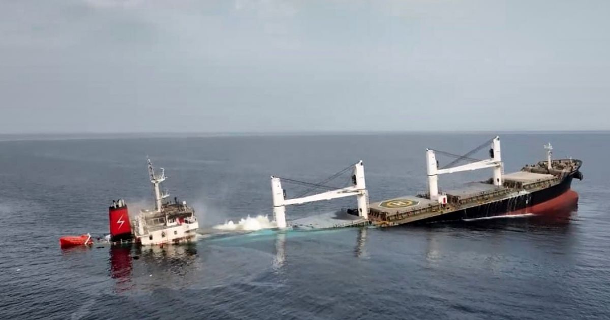 Rescuers search for missing crew from Red Sea attack as US alleges ...