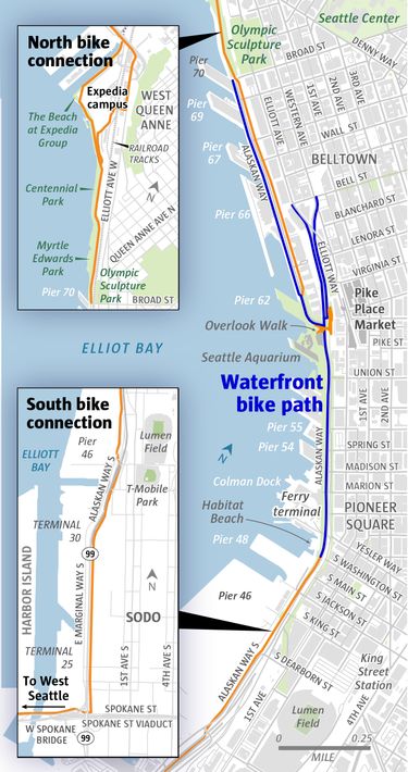 Bike path on Seattle waterfront is missing piece to city puzzle | The ...